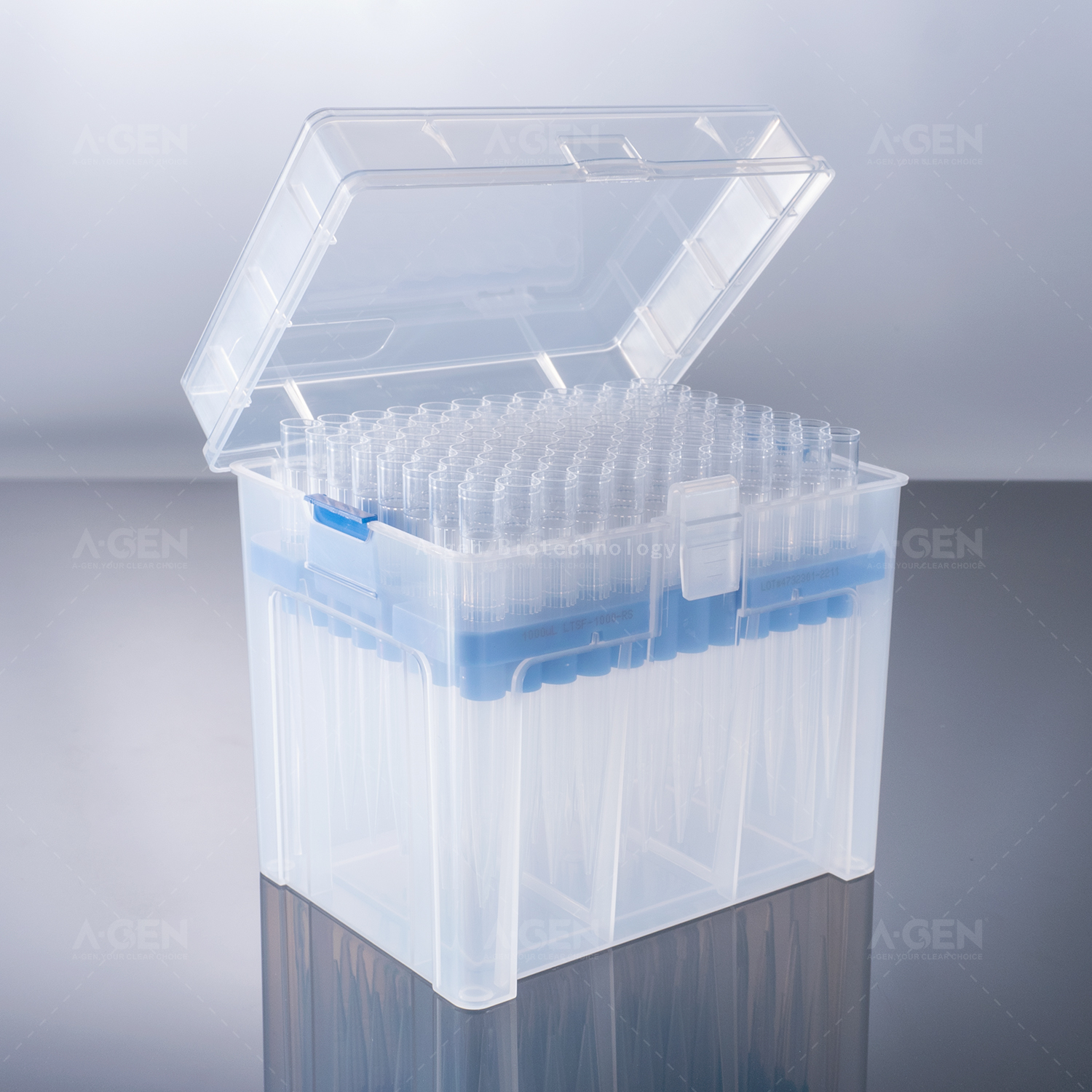 Rainin Sterilization Low Retention 1000uL Transparent Filter Tip with ...